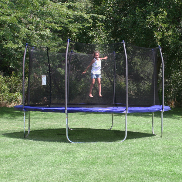 Skywalker 13' Square Trampoline with Safety Enclosure & Reviews | Wayfair