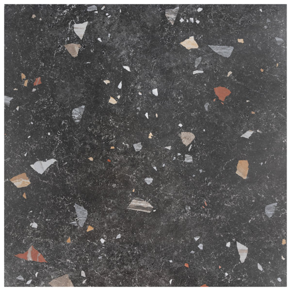 Merola Tile Sonar 26" x 26" Porcelain Stone Look Wall & Floor Tile ...