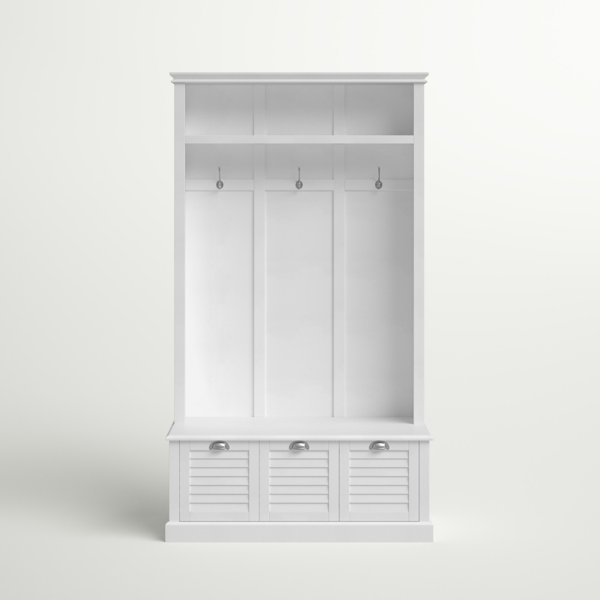 Three Posts™ Corte 42.5'' Wide Hall Tree with Bench & Reviews | Wayfair