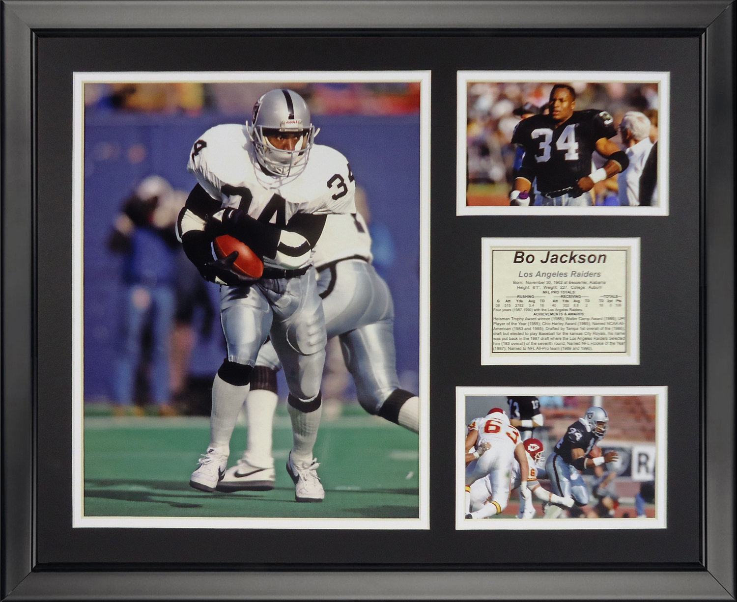 Legends Never Die NFL Picture Frame Memorabilia | Wayfair