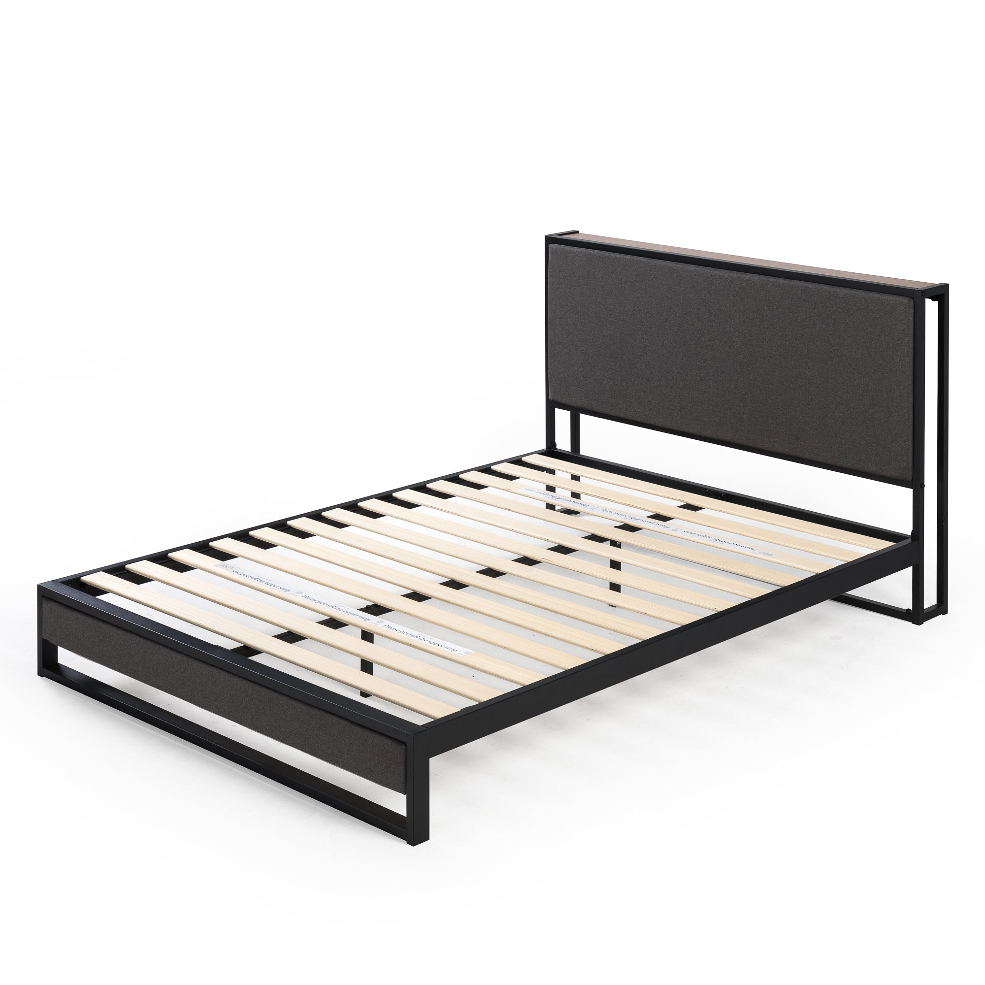 Latitude Run® Delcine Upholstered Bed & Reviews | Wayfair