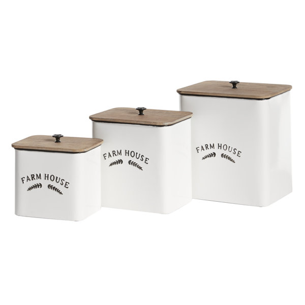 Laurel Foundry Modern Farmhouse Kitchen Canister Set & Reviews | Wayfair