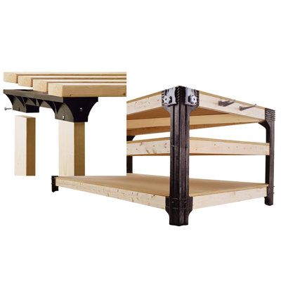 2x4 Basics Hopkins Workbench Kit & Reviews | Wayfair
