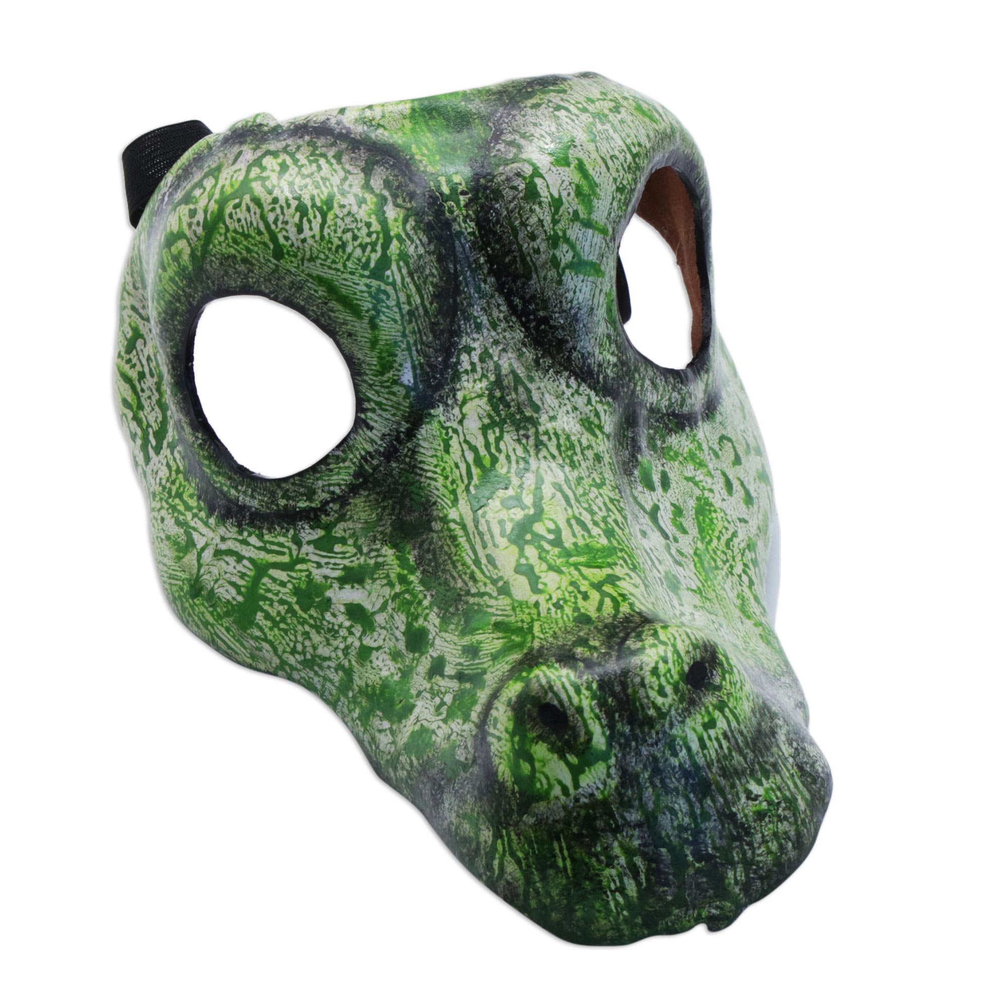 Trinx Alligator Leather Mask Wall Décor | Wayfair