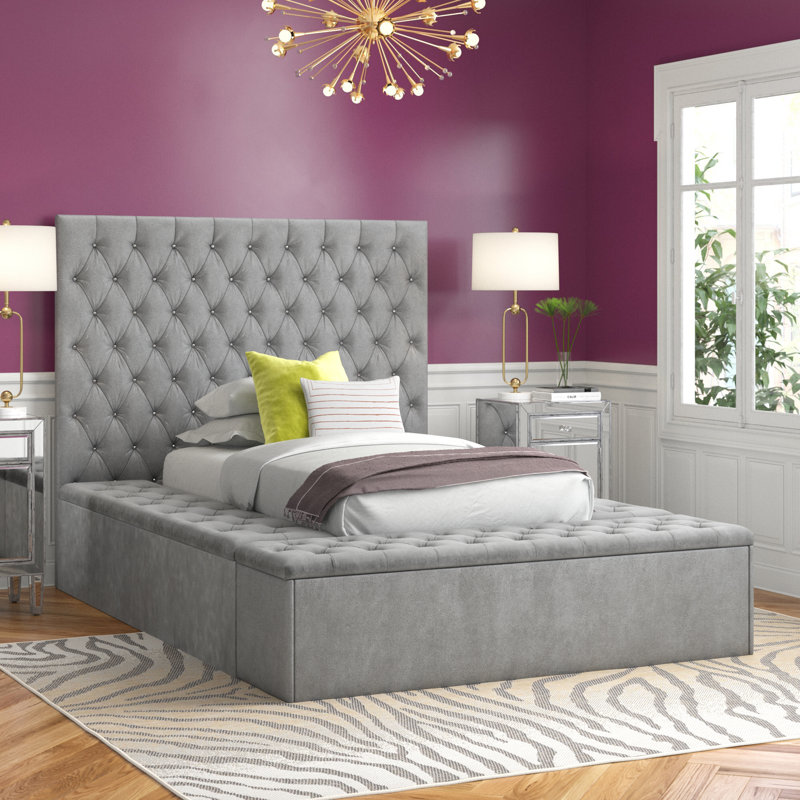 Zaniyah Upholstered Storage Bed