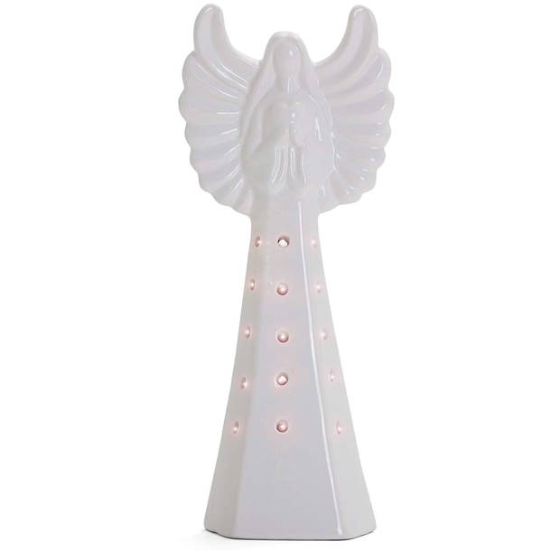 Northlight Lighted Angel Figurine | Wayfair