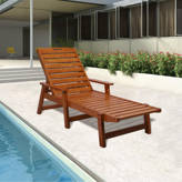 Red Barrel Studio® Saira Eucalyptus Outdoor Bench & Reviews | Wayfair