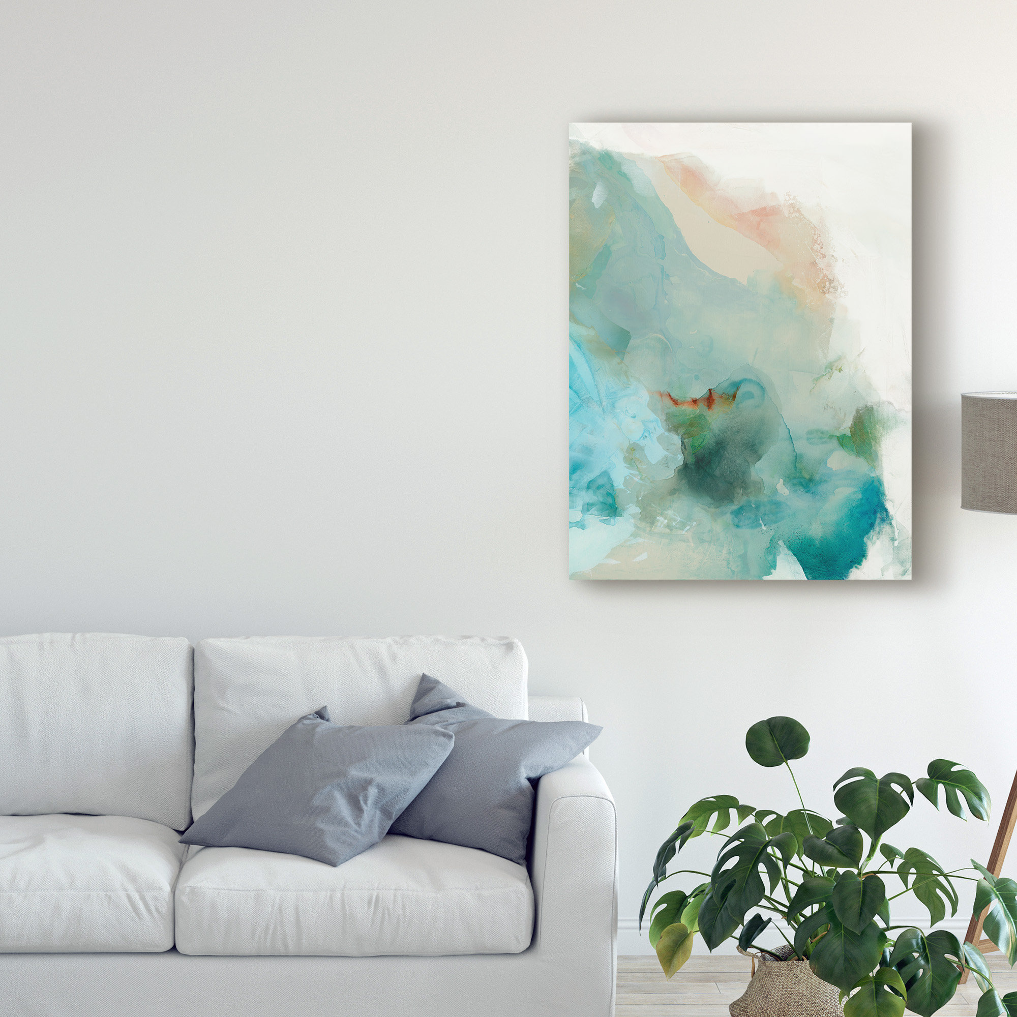 Ebern Designs Aversion II by Sisa Jasper - Painting on Canvas | Wayfair