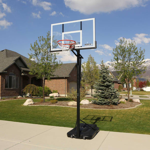 Lifetime Height Adjustable Portable Basketball Hoop (54" Polycarbonate ...