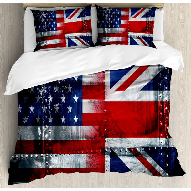 Ambesonne Union Jack Duvet Cover Set | Wayfair
