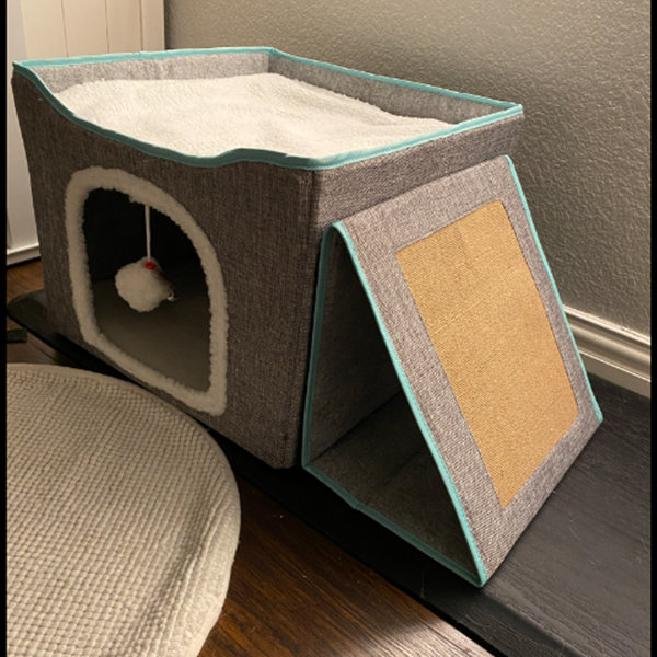 Tucker Murphy Pet™ Chabak Square Cat Bed | Wayfair