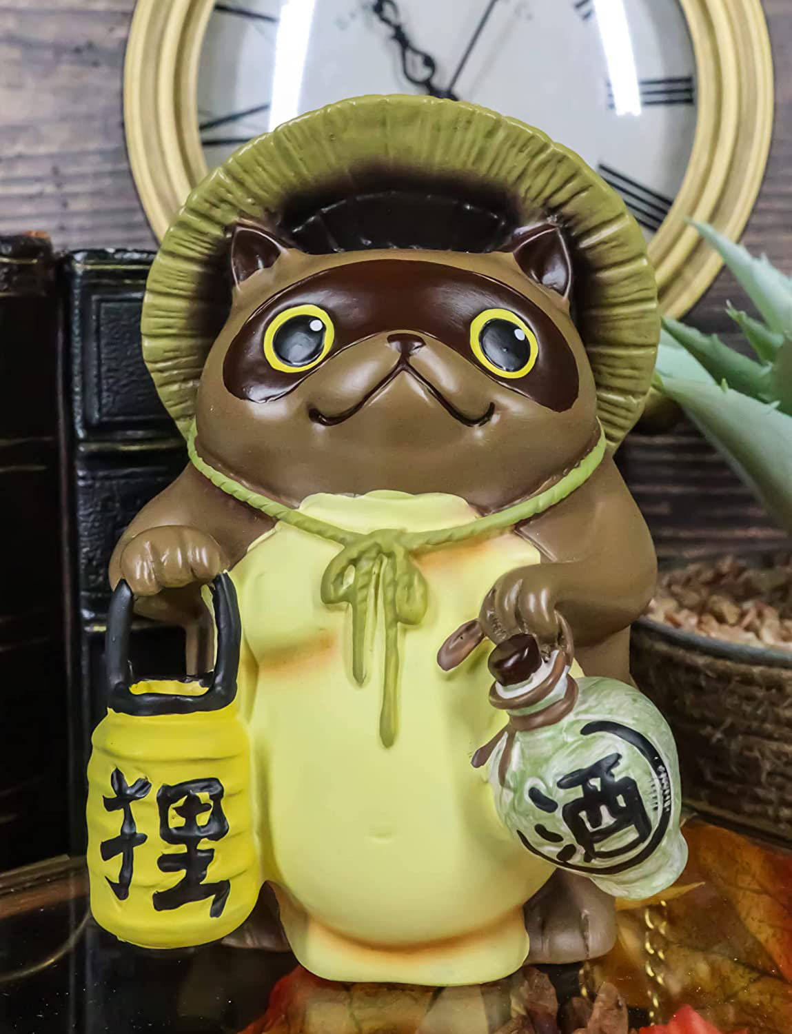 Bungalow Rose Japanese Tanuki Figurine | Wayfair