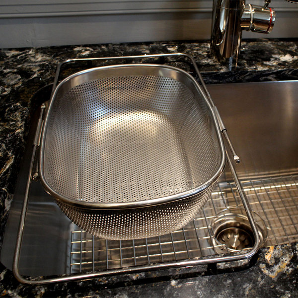 Whitehaus Collection Stainless Steel Over the Sink Strainer & Reviews ...