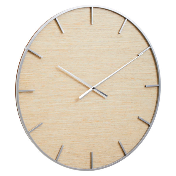 Latitude Run Elverta Metal Wall Clock | Wayfair.co.uk