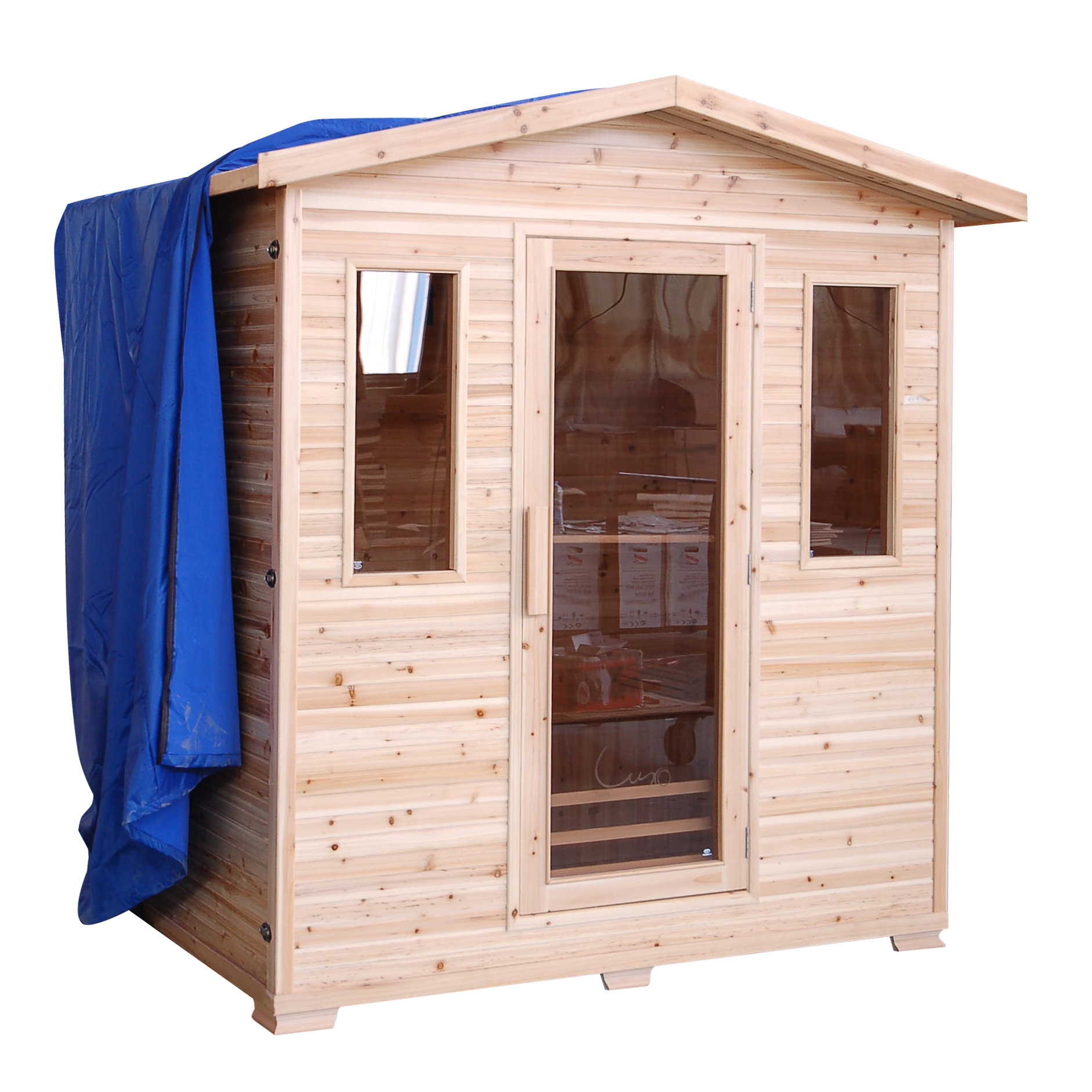 SunRaySaunas SunRay Saunas 3 - Person Bluetooth Compatible FAR Infrared ...
