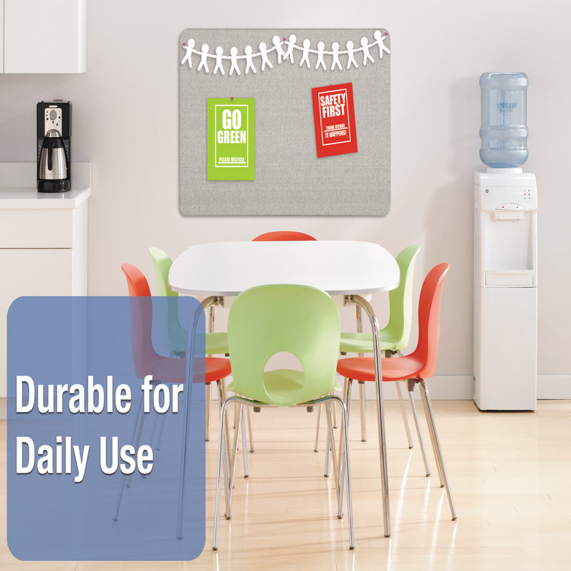 Quartet Oval Office Wall Mounted Bulletin Board | Wayfair