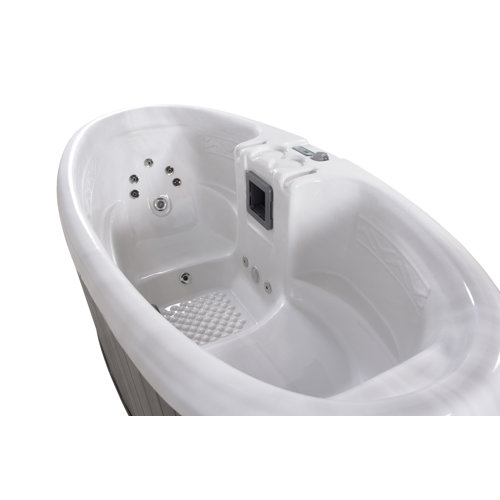 USA Spas 2 - Person 16 - Jet Acrylic Oval Plug And Play Hot Tub with ...