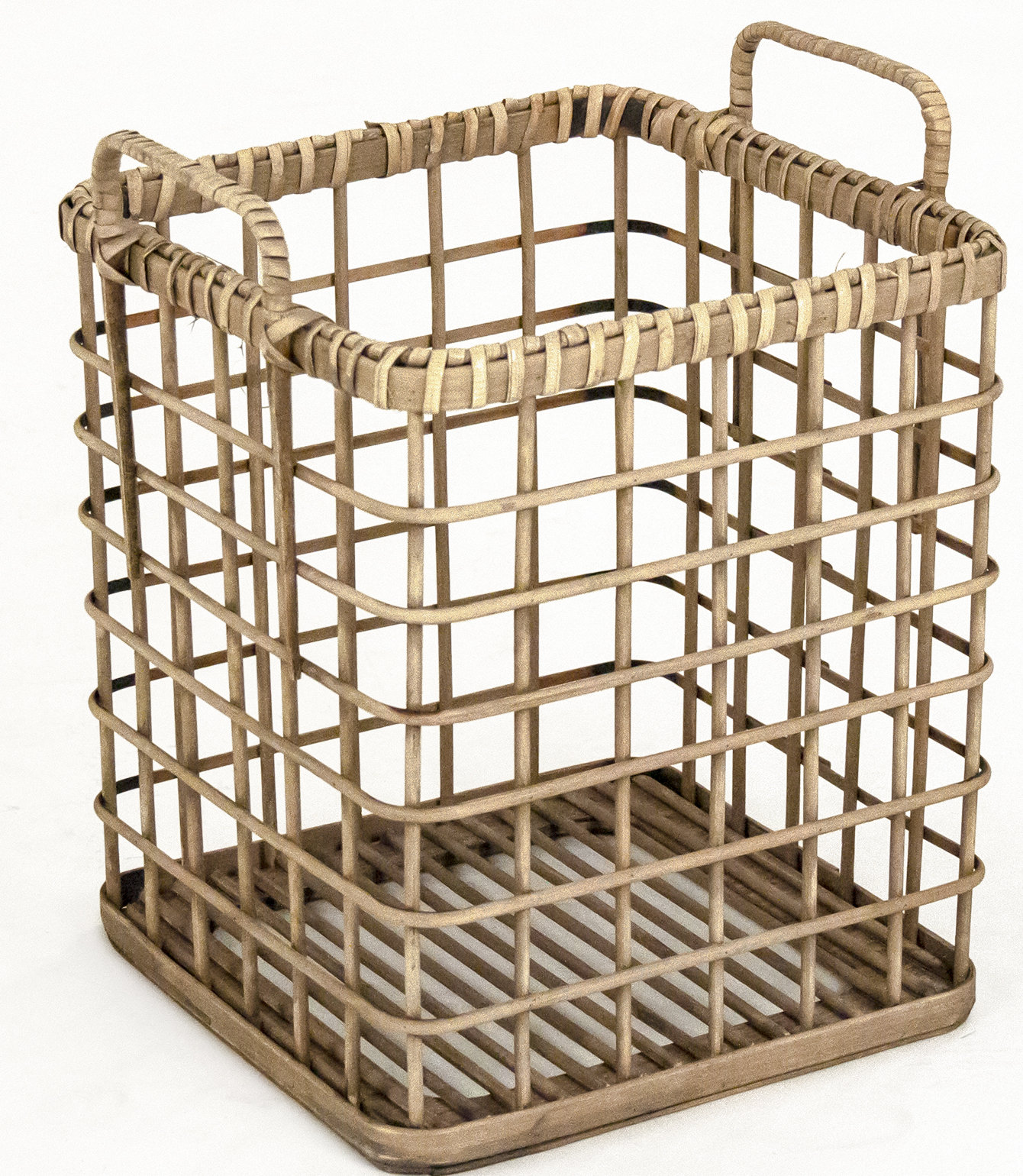 Highland Dunes Solid Wood Basket | Wayfair
