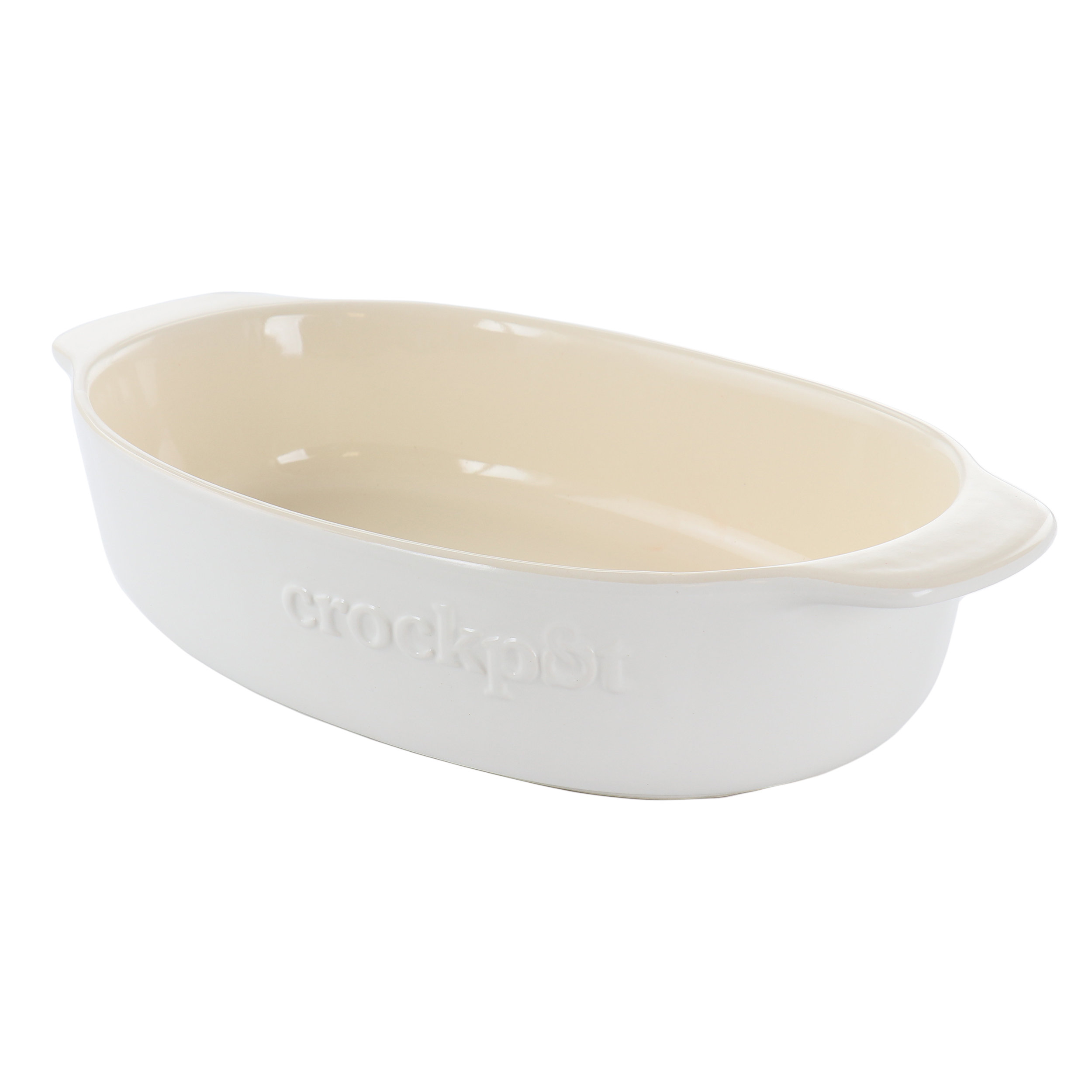 Crock-pot Oval Stoneware Casserole Bakeware | Wayfair
