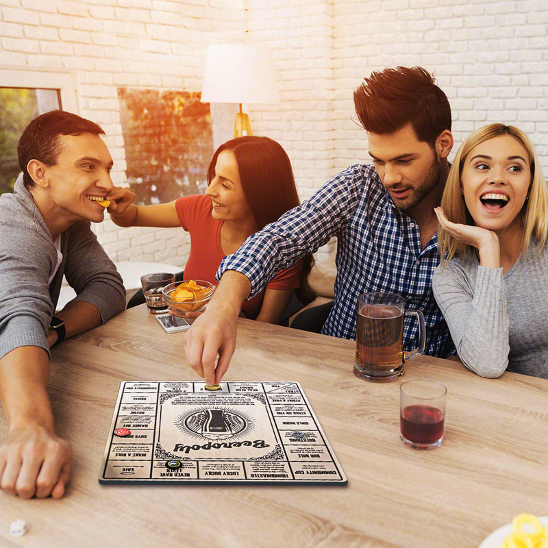 Home Wet Bar Beeropoly Beer Game & Reviews | Wayfair