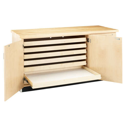 Shain Classroom Cabinet with Doors | Wayfair