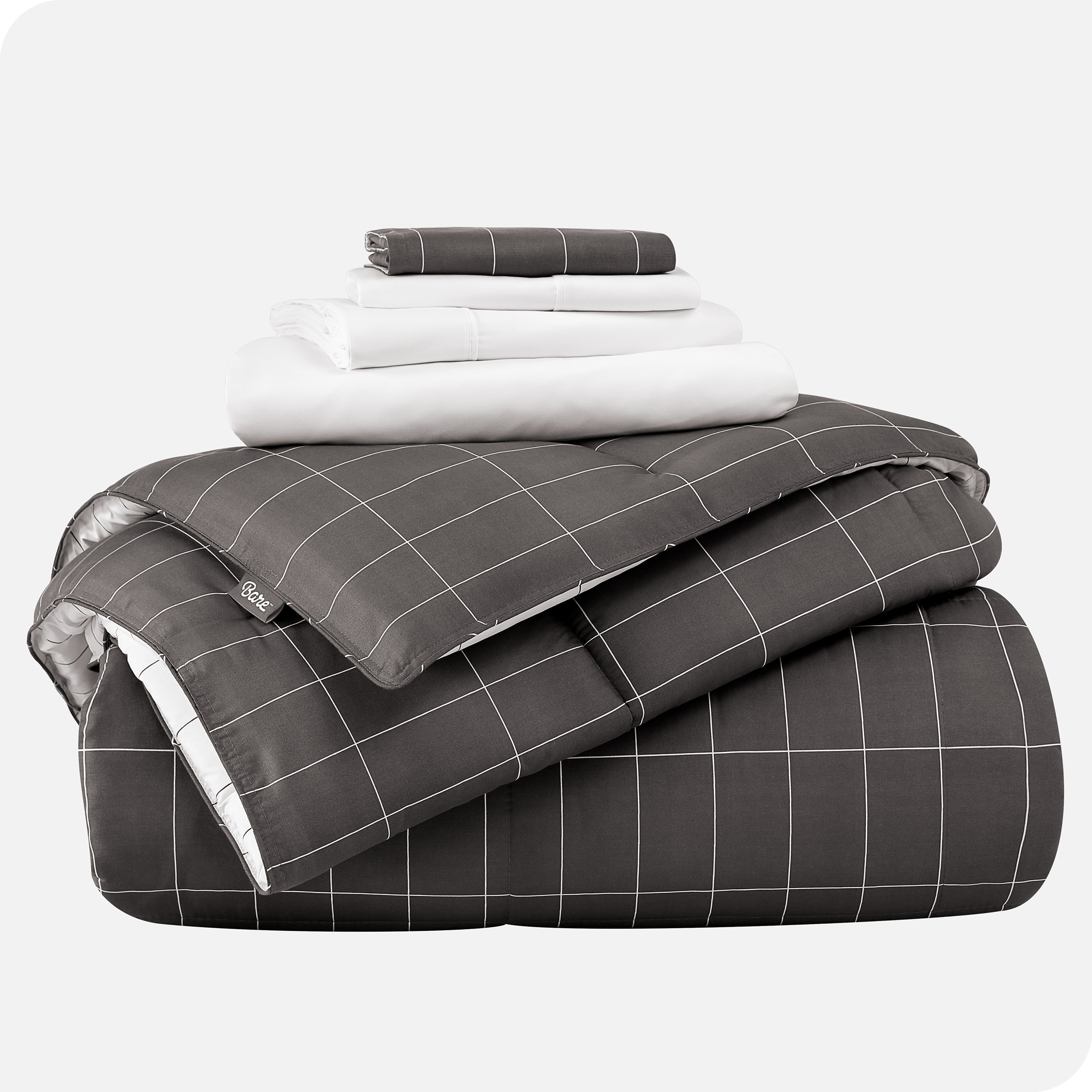 Bare Home Grid Bed-In-A-Bag | Wayfair
