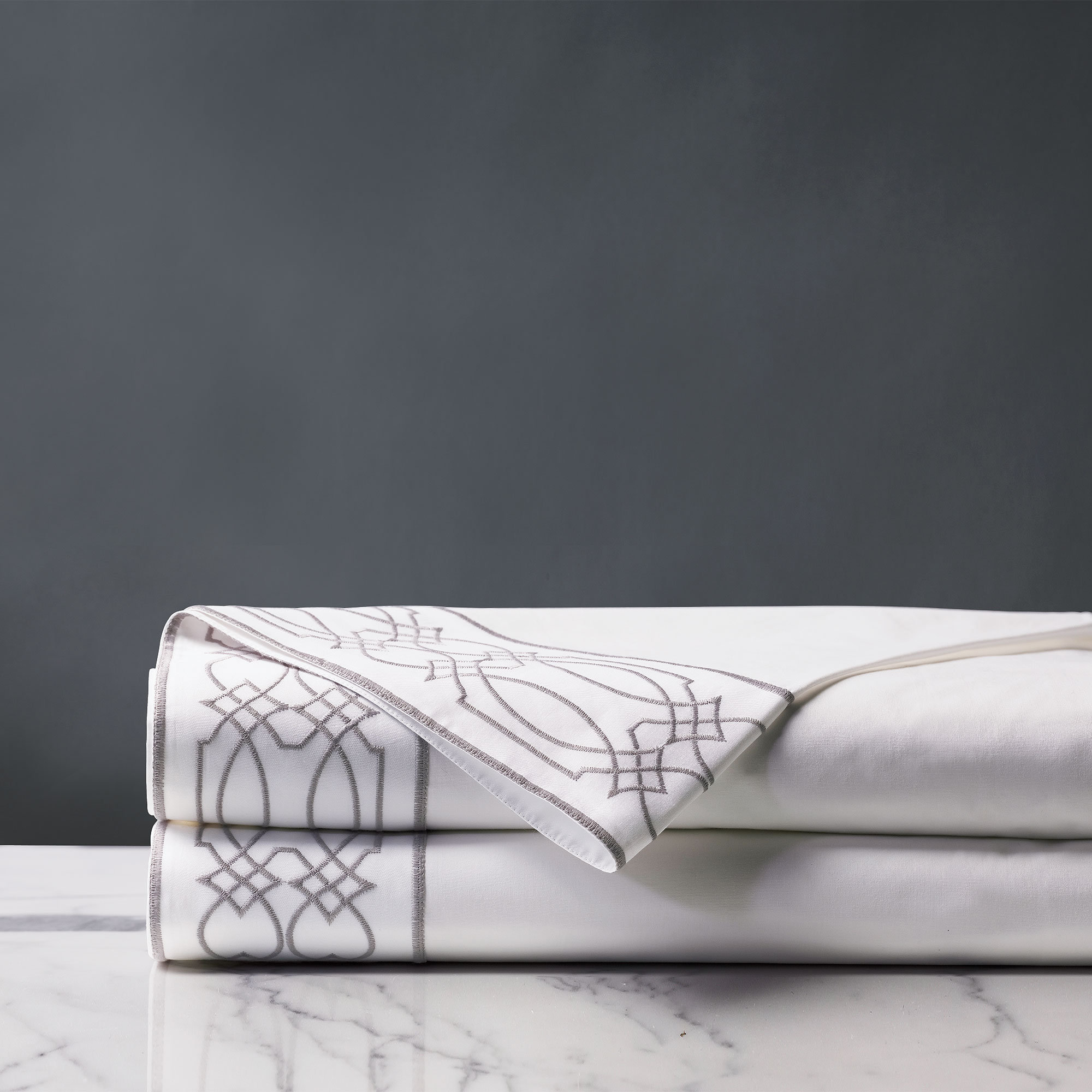 Eastern Accents Nicola Egyptian Cotton Percale Flat Sheet | Wayfair