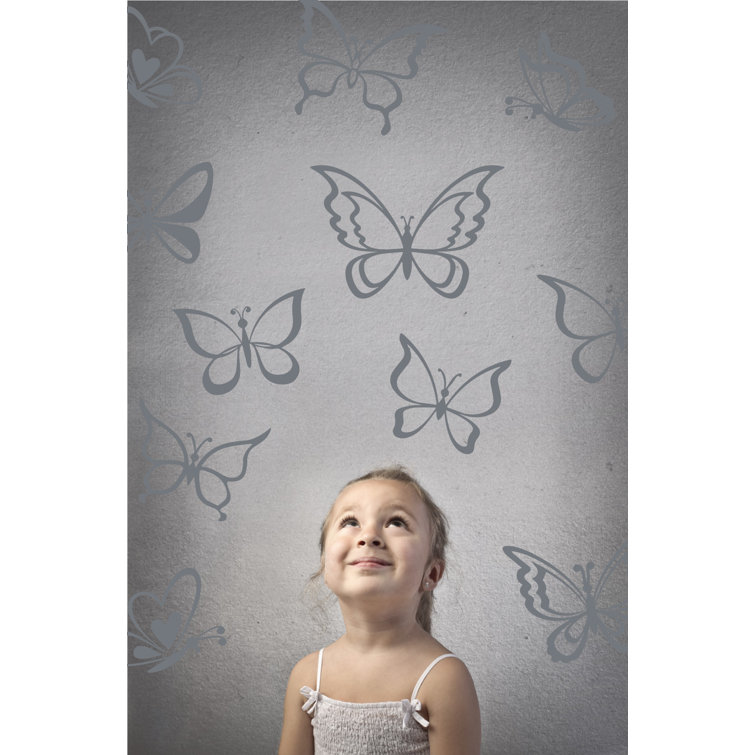 Ophelia & Co. Butterfly Flutters Wall Decal & Reviews | Wayfair
