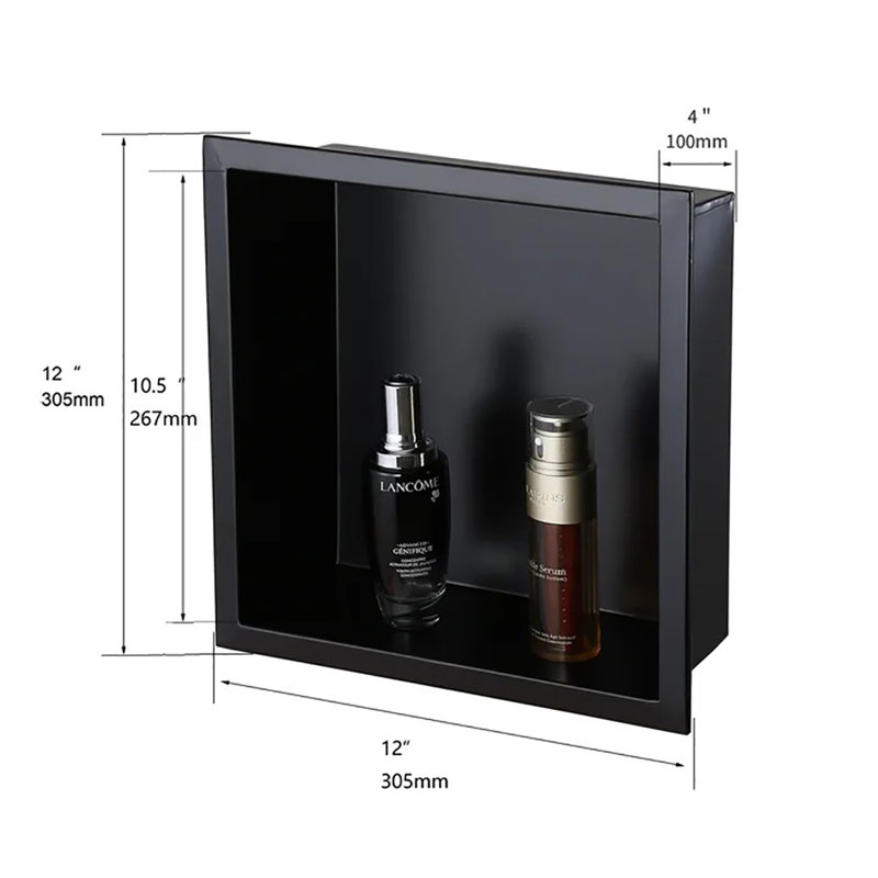DecoMust 12 X 12 Inches Stainless 18-gauche Shower Niche & Reviews ...