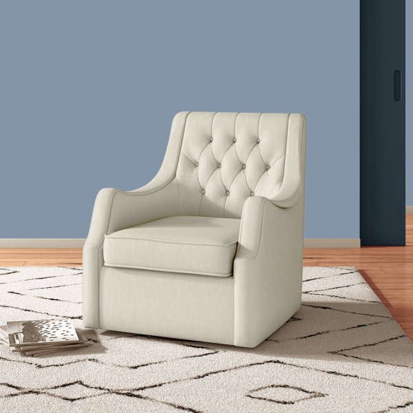 4-leg-button-tufted-chair | Wayfair