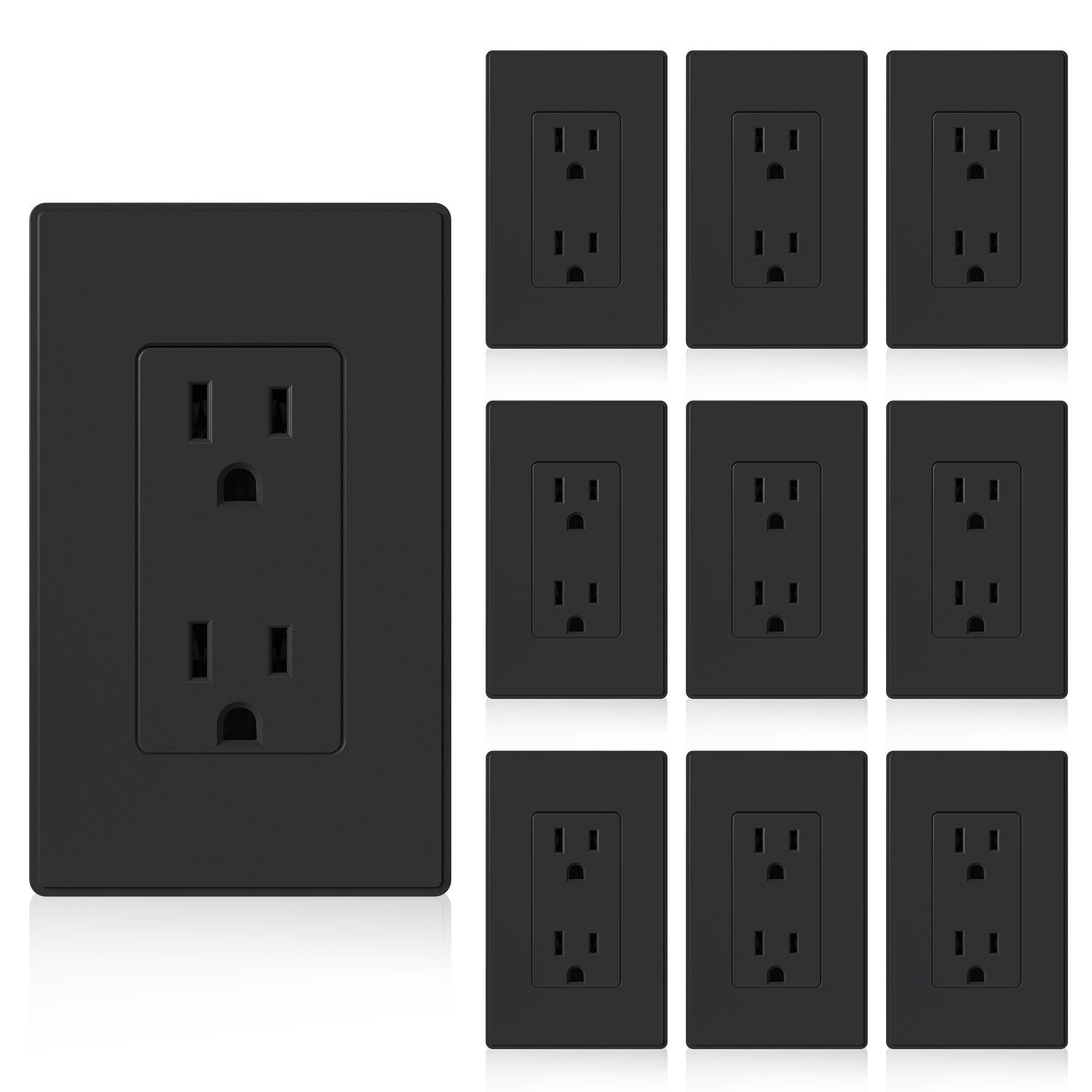 ELEGRP 15-Amp Duplex Outlet | Wayfair