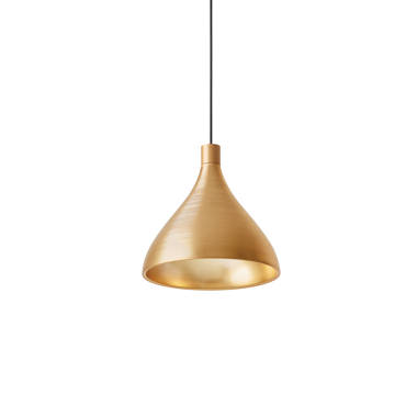 Pablo Designs Swell 1 - Light Single Dome LED Pendant Accents | Perigold