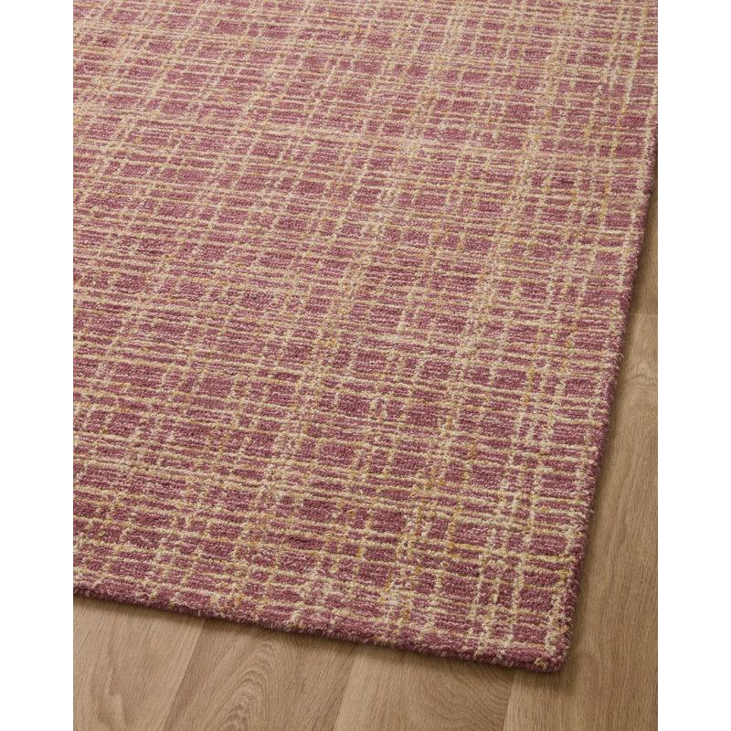 Chris Loves Julia x Loloi Polly Checkered Berry/Natural Area Rug ...