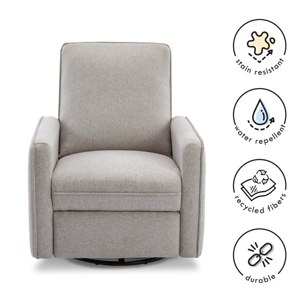 DaVinci Penny Recliner And Swivel Glider In Eco-Performance Fabric ...