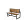 Duramax Ashton Steel Convertible Bench | Wayfair
