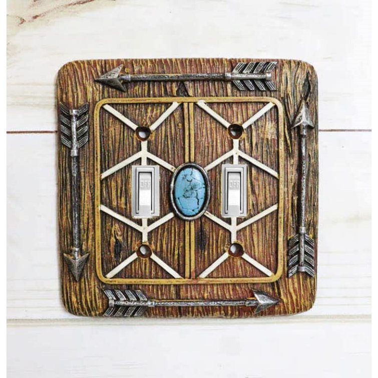 Union Rustic Bryshere Decorative Toggle Light Switch Wall Plate | Wayfair