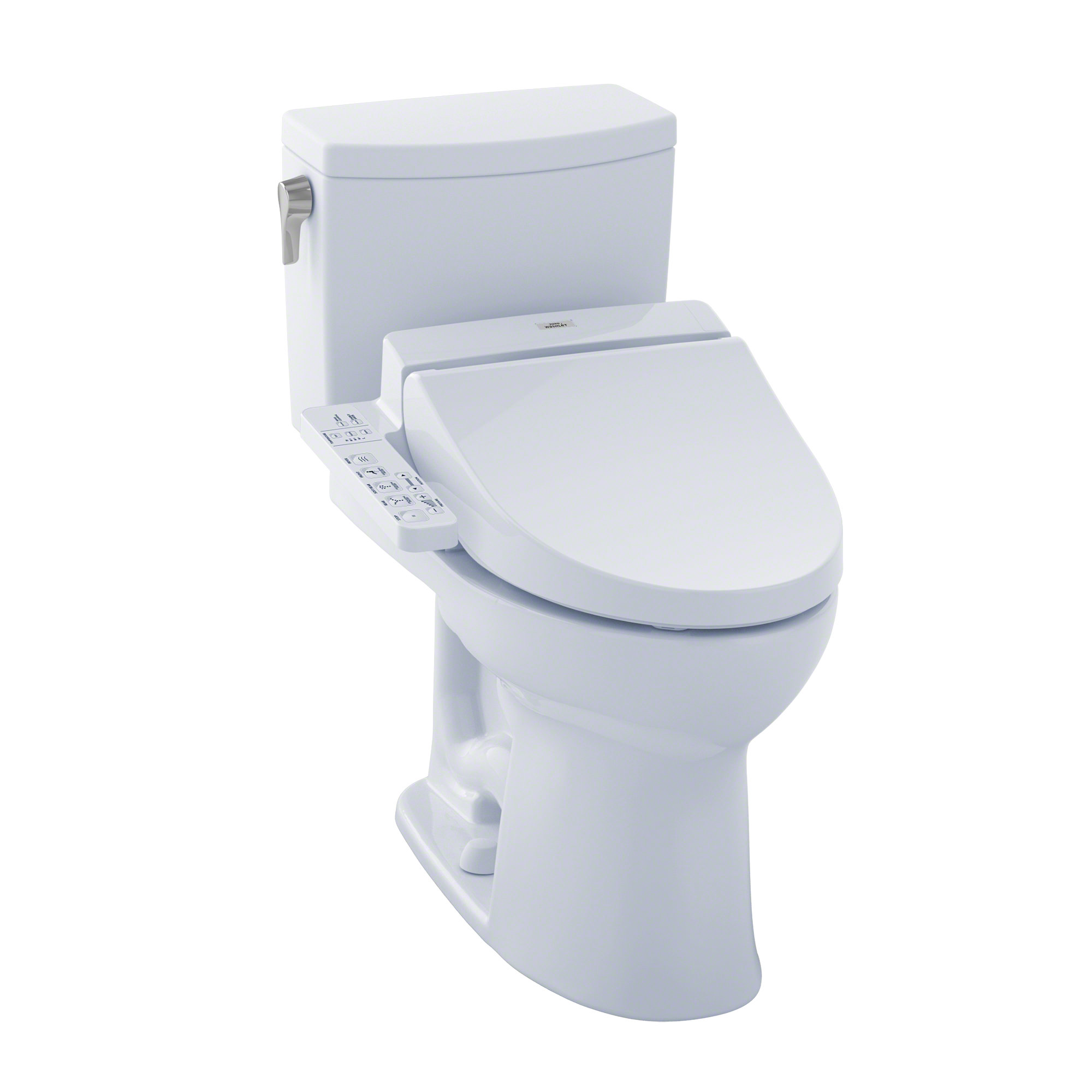 TOTO Drake® II 1G Two-Piece Elongated 1.0 GPF Toilet and WASHLET® C100 ...