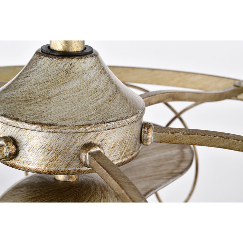 Laurel Foundry Modern Farmhouse Seay 19.29'' Ceiling Fan with Light Kit ...