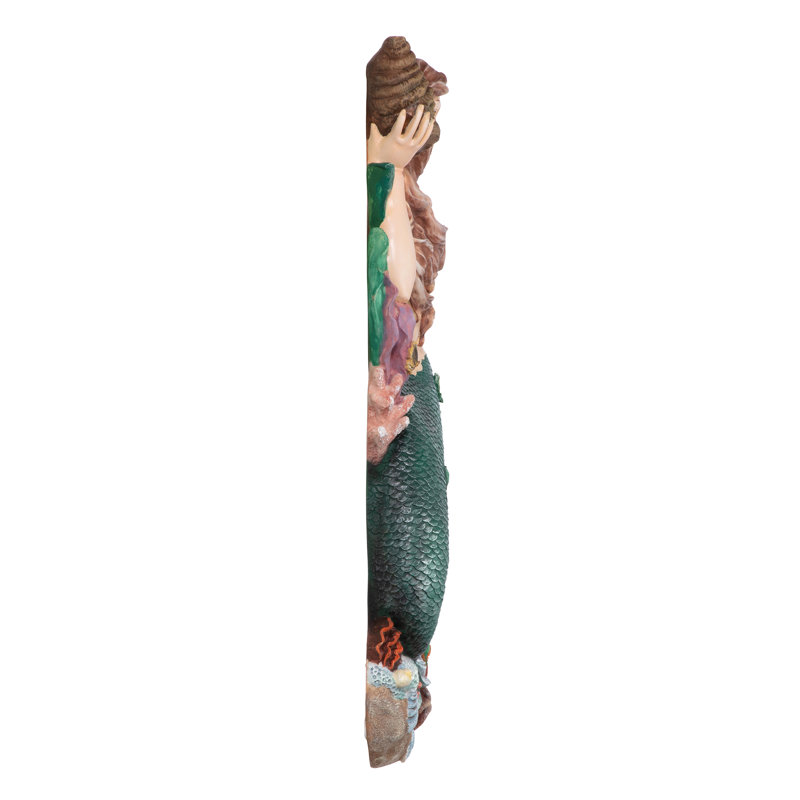 Design Toscano Melody's Cove Mermaid Wall Décor & Reviews | Wayfair