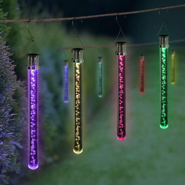 Exhart Solar Acrylic Bubble Stick LED Light, 10 Inch & Reviews | Wayfair