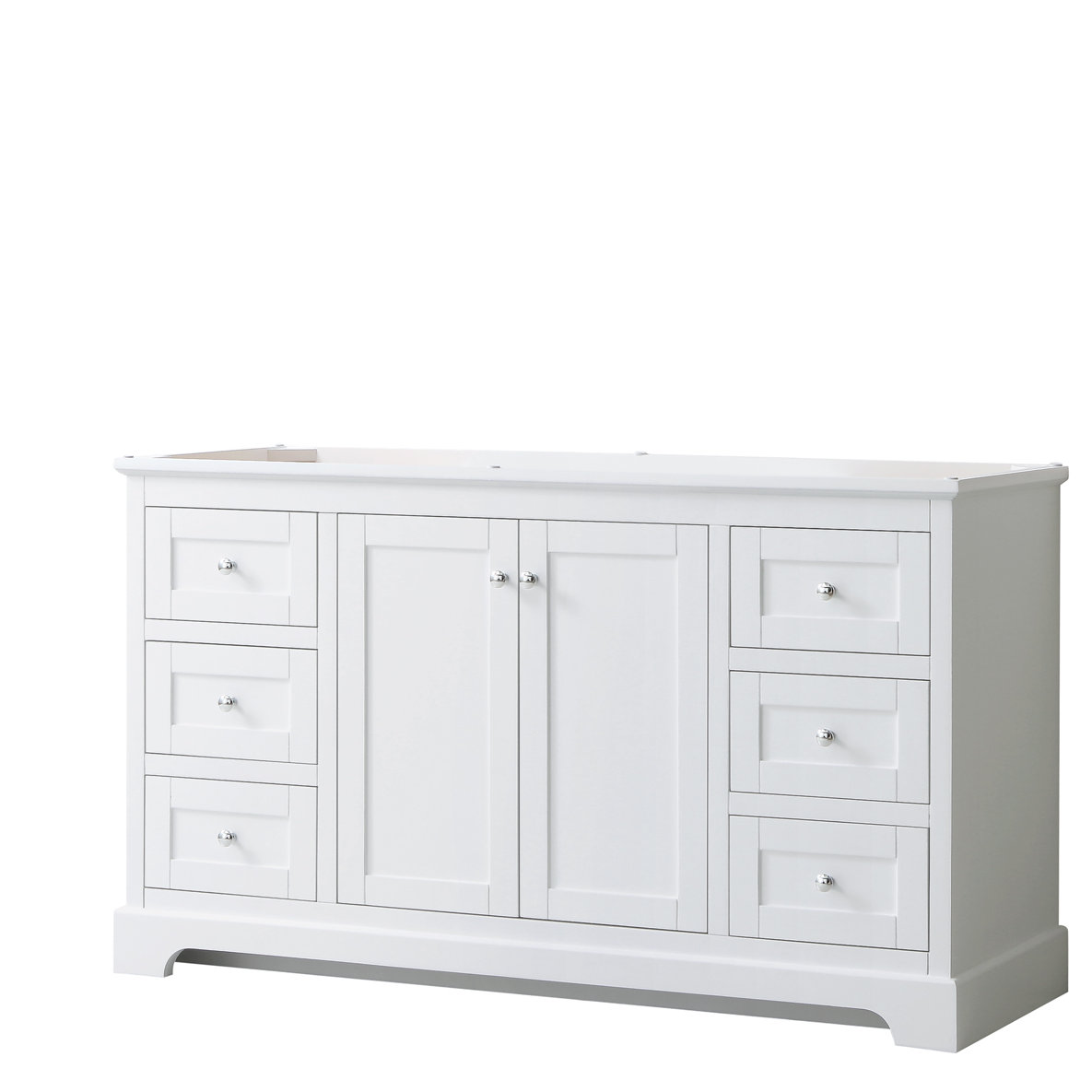 Wyndham Collection Avery 59" Single Bathroom Vanity Base Only & Reviews ...