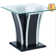 GN109 Glass Pedestal End Table | Wayfair
