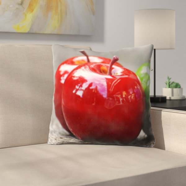Red-apple-pillow | Wayfair