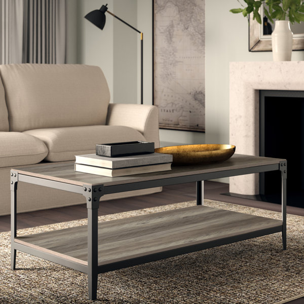 Gray-wash-coffee-table | Wayfair