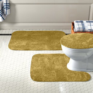 Wayfair | Ivory & Cream Bath Rugs & Mats You'll Love in 2022