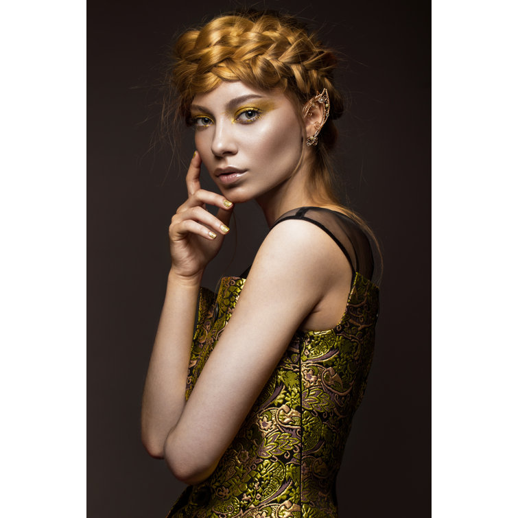 Mercer41 Beautiful Woman - Wrapped Canvas Photograph | Wayfair