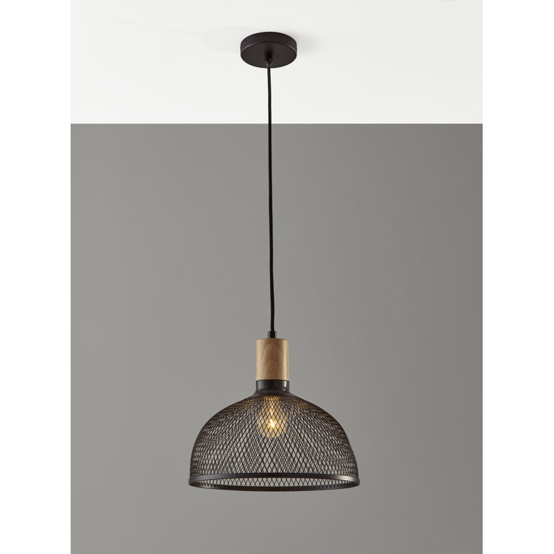Williston Forge Rosetta 1 - Light Single Dome Pendant & Reviews | Wayfair