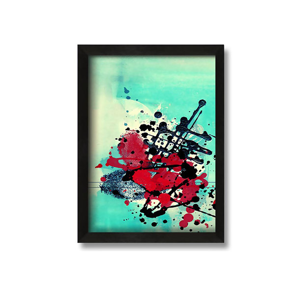 Ivy Bronx Follow the Line - Picture Frame Painting on Canvas | Wayfair ...