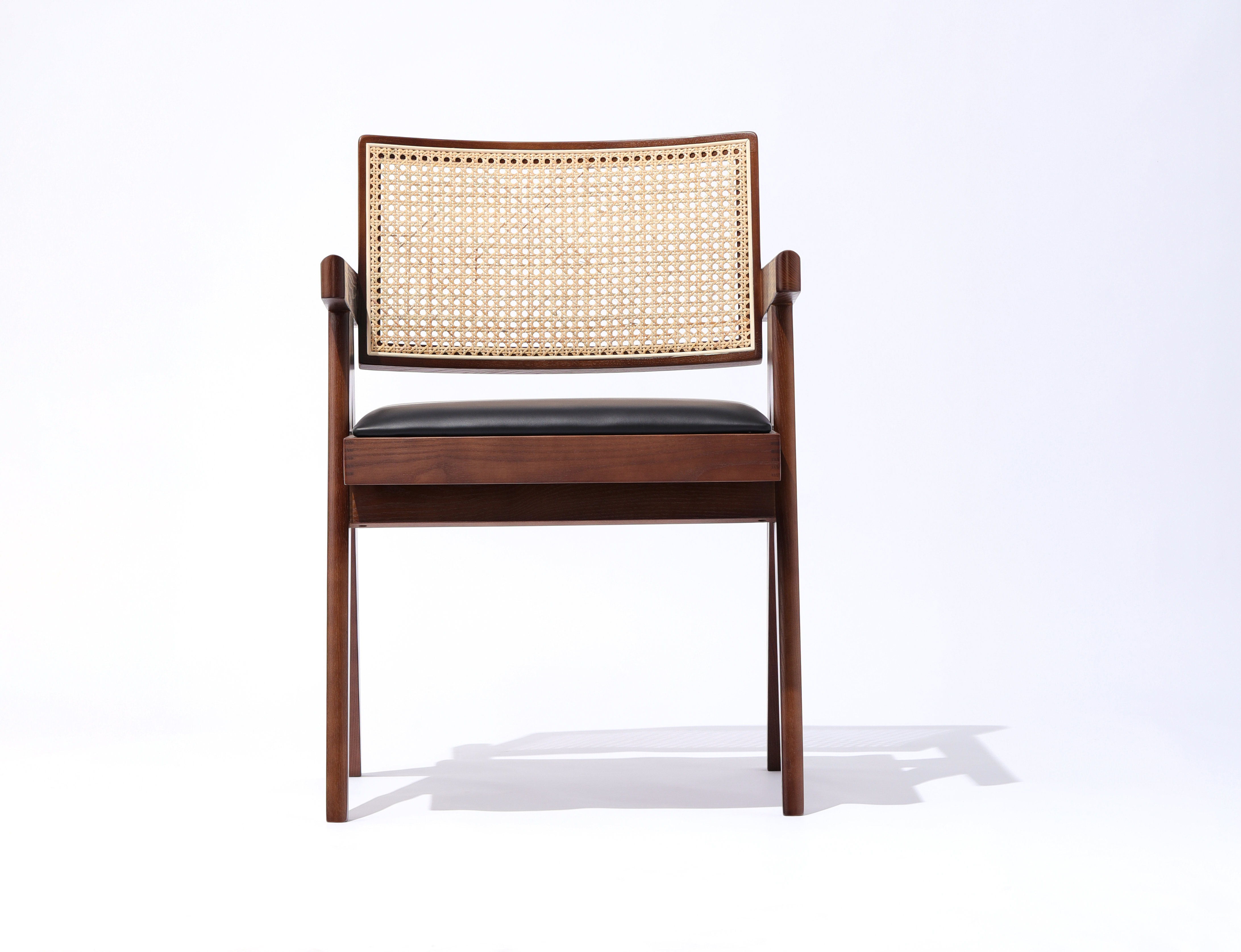 sohoConcept Pierre J. Arm Chair in Walnut - Wayfair Canada