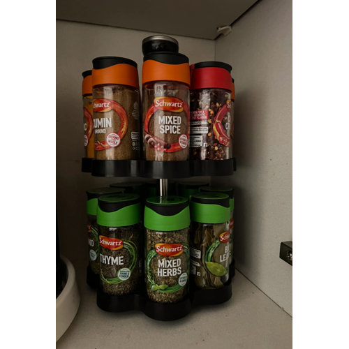 Belfry Kitchen Free-Standing 16-Jar Spice Rack | Wayfair.co.uk